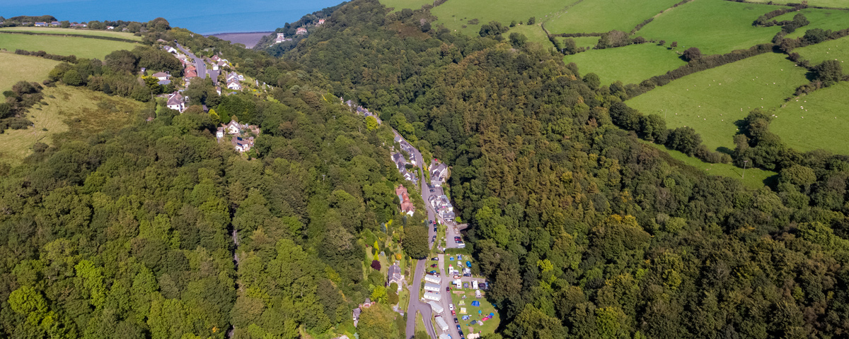 Riverside Camping & Self Catering Lodges in North Devon, Lynton and ...